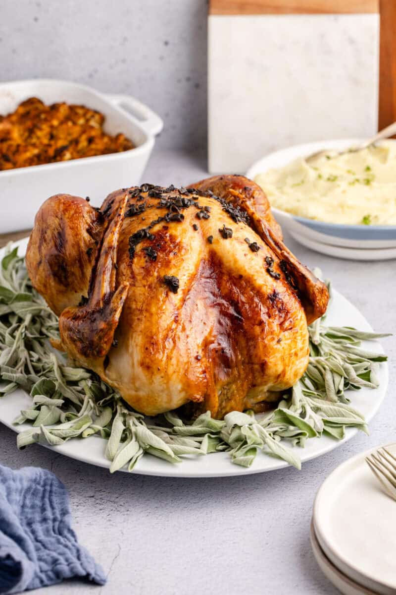 Herb Butter Turkey - My Rad Kitchen