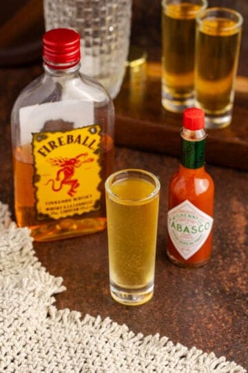 Fireball Shot - My Rad Kitchen