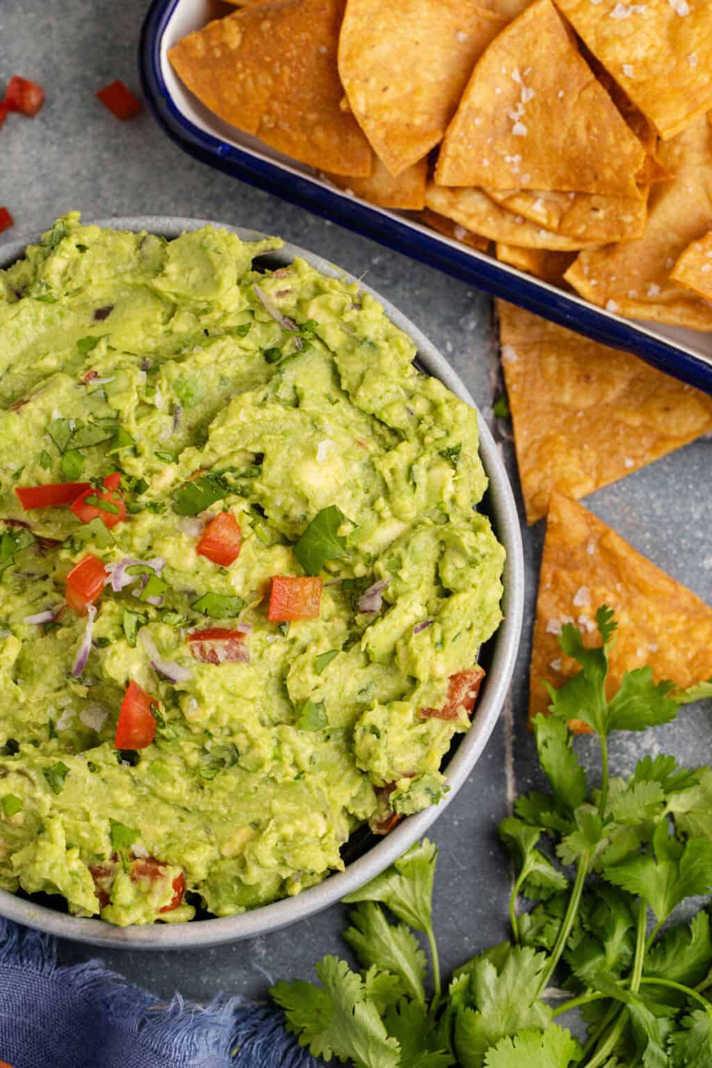 Guacamole and Chips - My Rad Kitchen