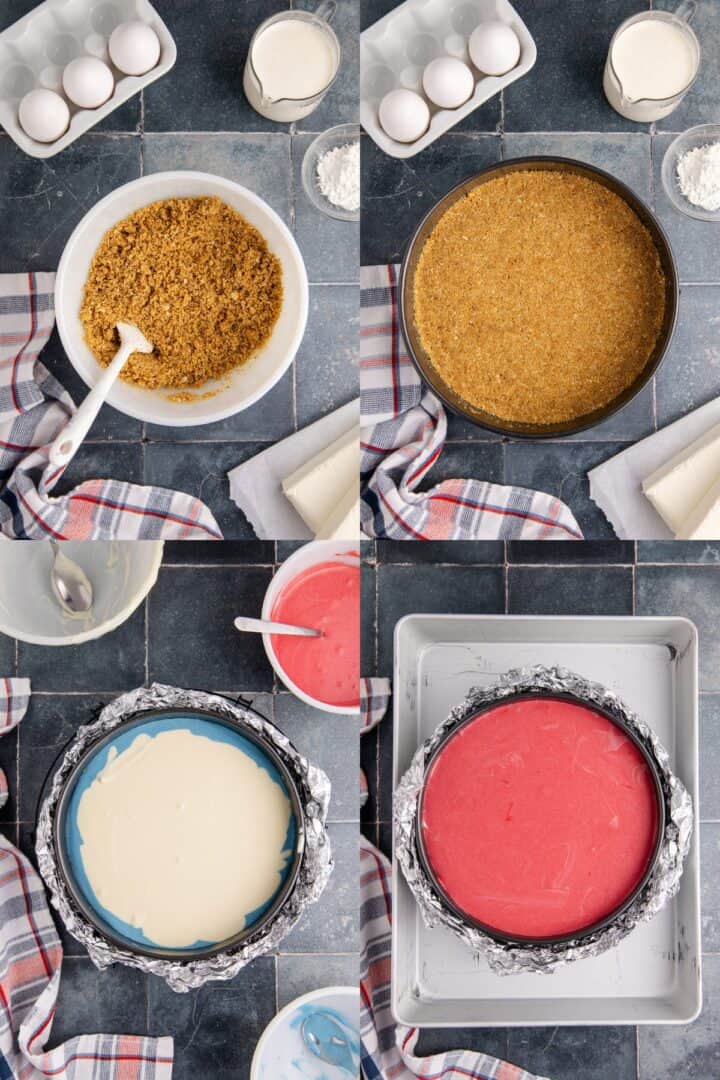 Layered Cheesecake - My Rad Kitchen
