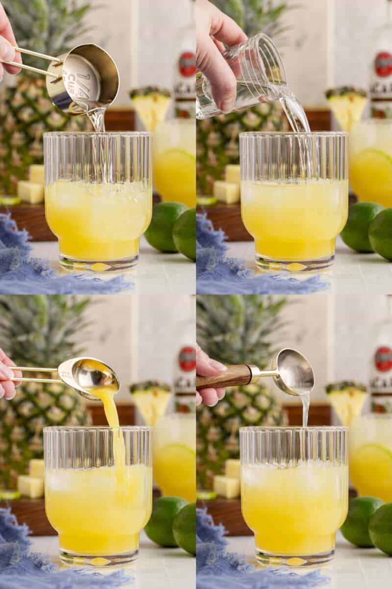 Pineapple Rum Cocktail - My Rad Kitchen