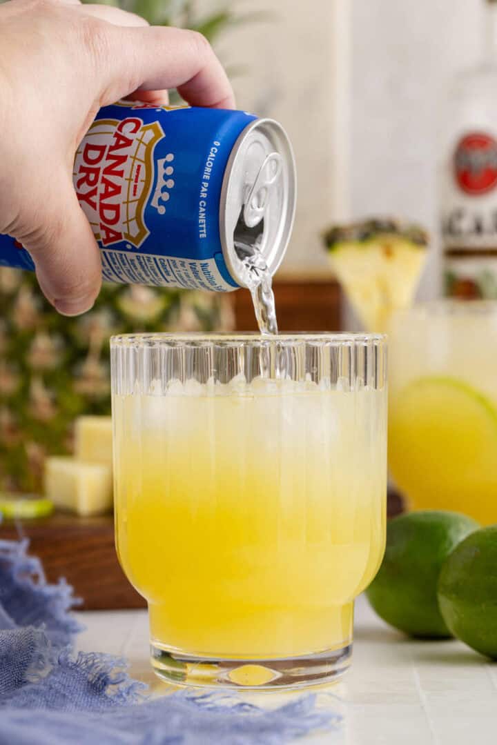 Pineapple Rum Cocktail - My Rad Kitchen
