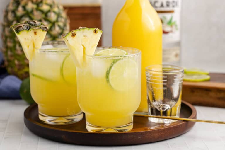 Pineapple Rum Cocktail - My Rad Kitchen