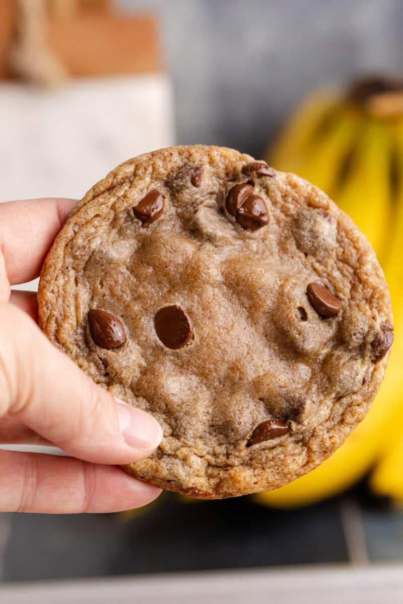 Banana Chocolate Chip Cookies - My Rad Kitchen