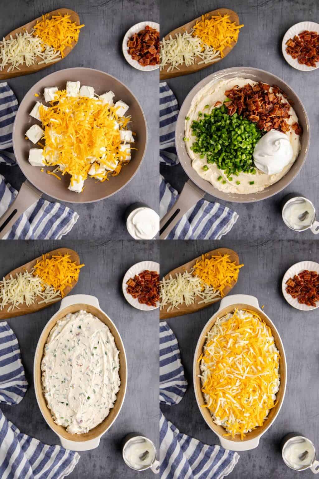 Baked Jalapeno Popper Dip - My Rad Kitchen