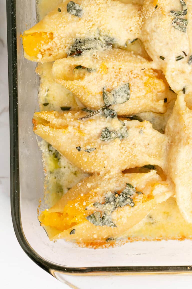 Butternut Squash Stuffed Shells - My Rad Kitchen