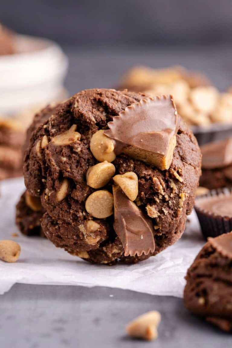 Reeses Peanut Butter Cookies - My Rad Kitchen